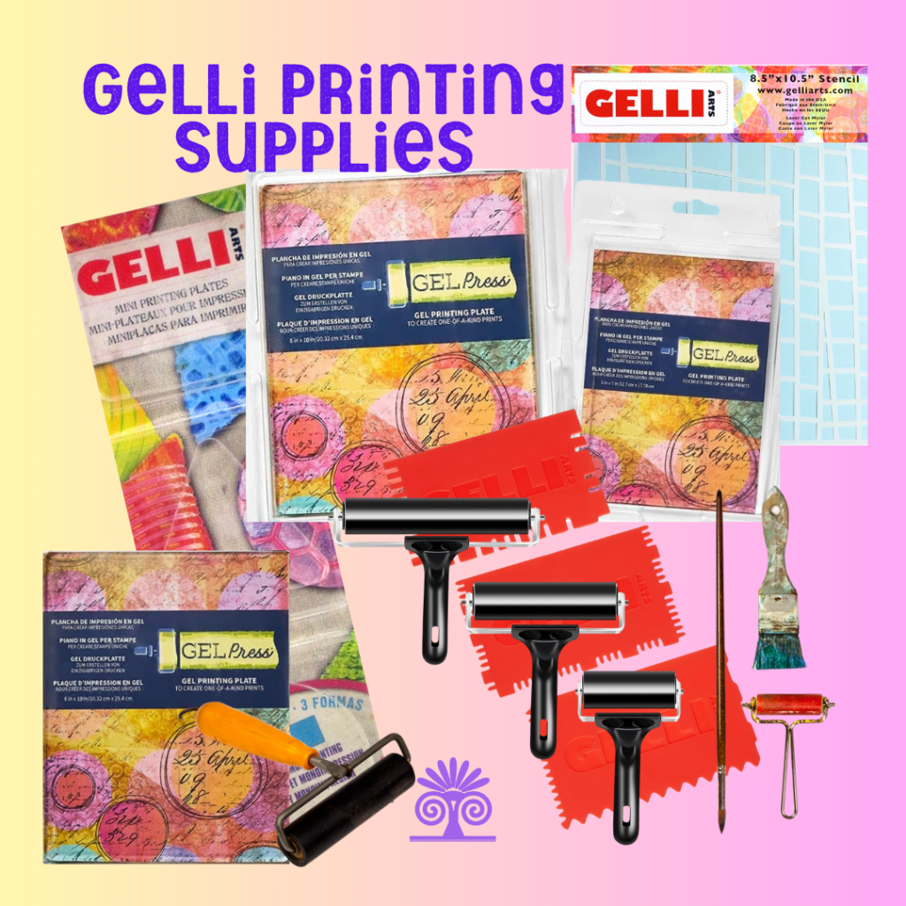 Gelli Printing | Plates | Art | Mixed Media | Create | Craft Shop